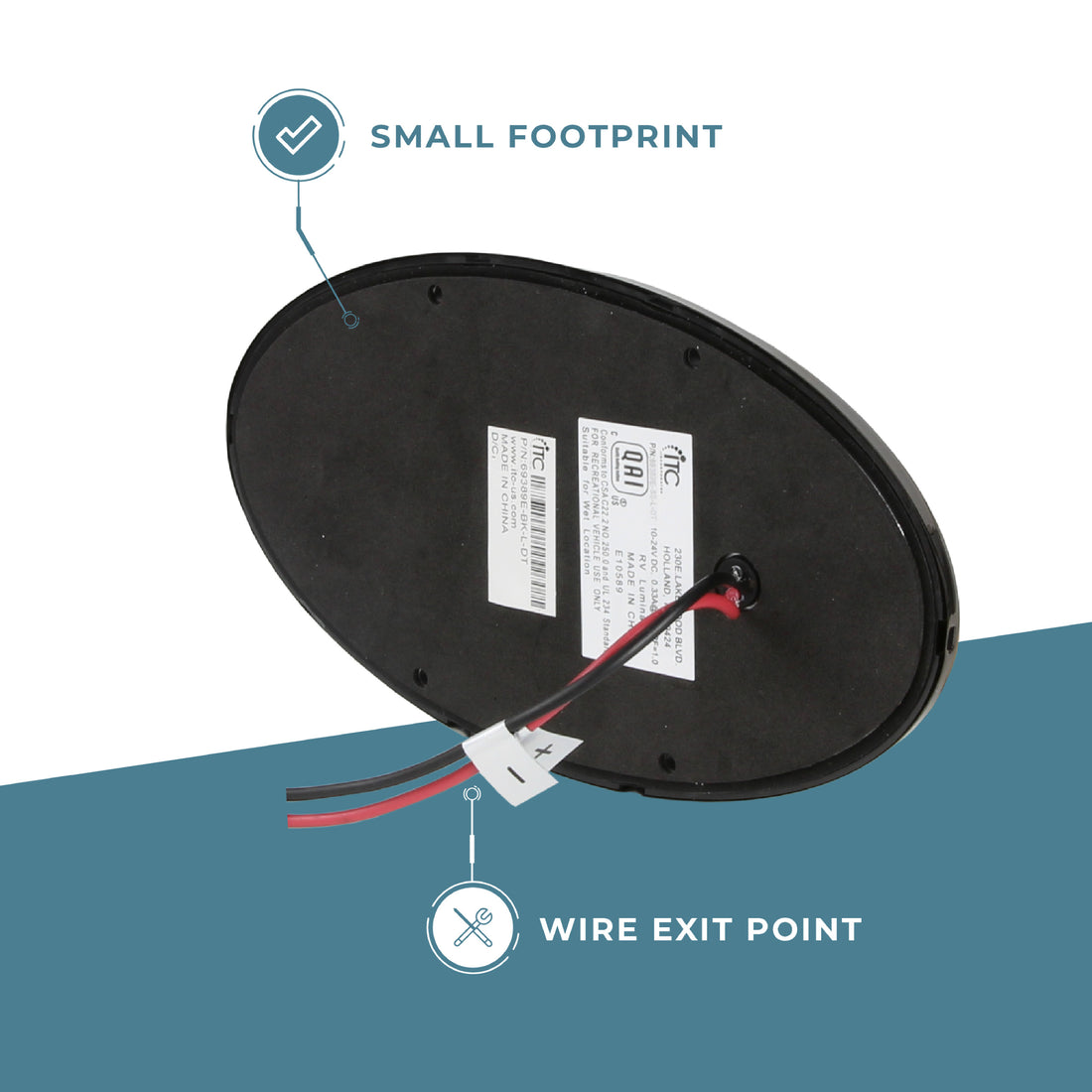 ITC Side Mount LED Boat Docking or RV Parking Light | ITC Shop Now