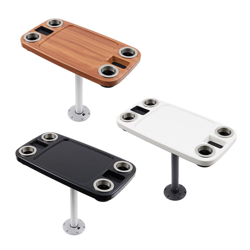Non-lit Boat Table w/ Drink Holders