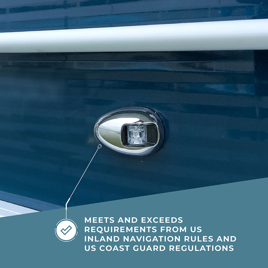Vertical Mount LED Marine Side Navigation Light | ITC Shop Now