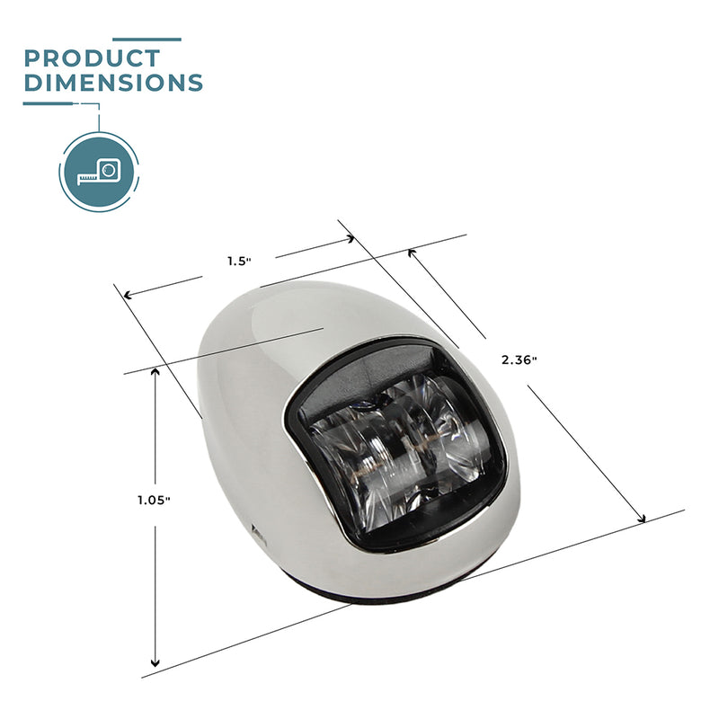 Vertical Mount LED Marine Side Navigation Light | ITC Shop Now